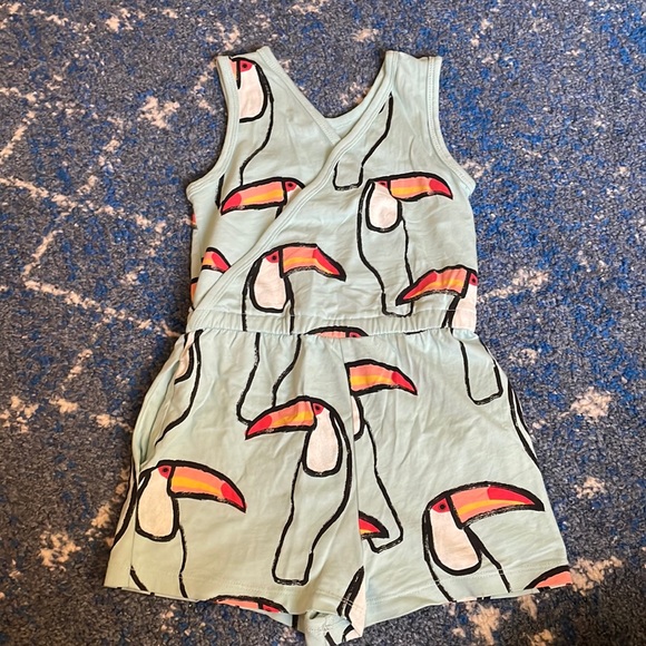 Tea Collection | Dresses | Tea Collections Girls Reversible Wrap Romper ...